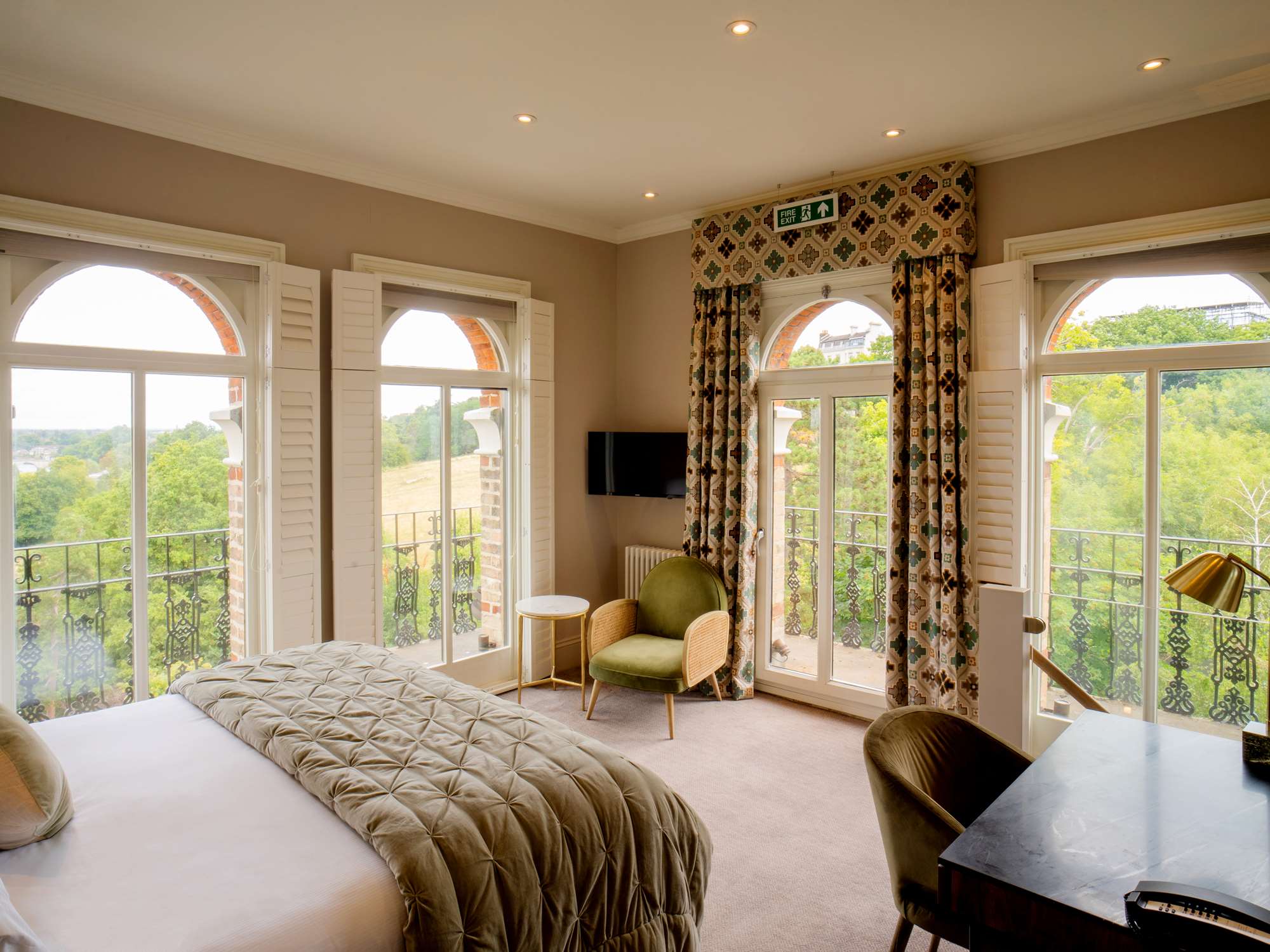 The Tower Suite | Our Bedrooms | The Petersham Hotel
