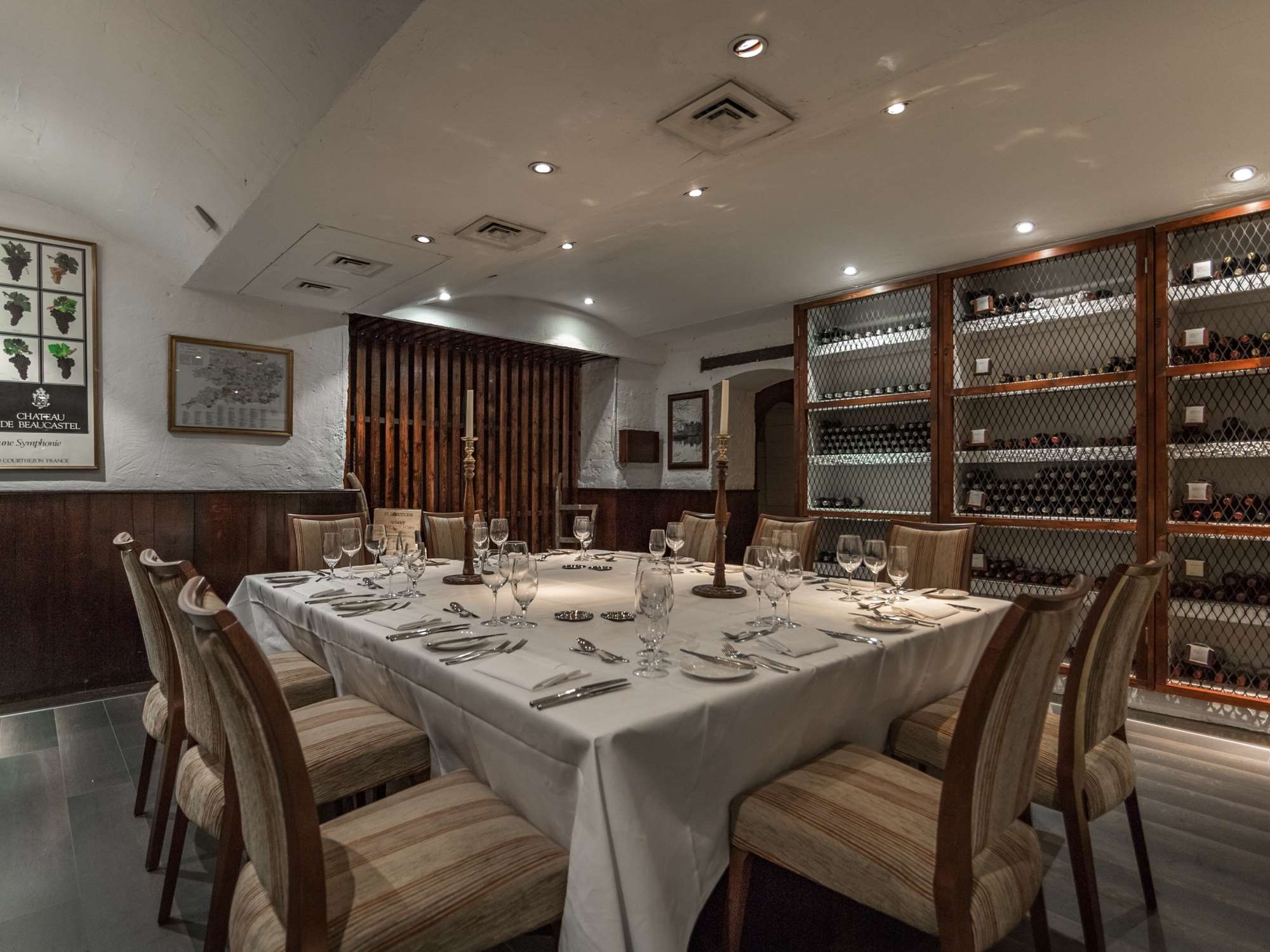 The Cellars | Private Rooms | The Petersham Hotel